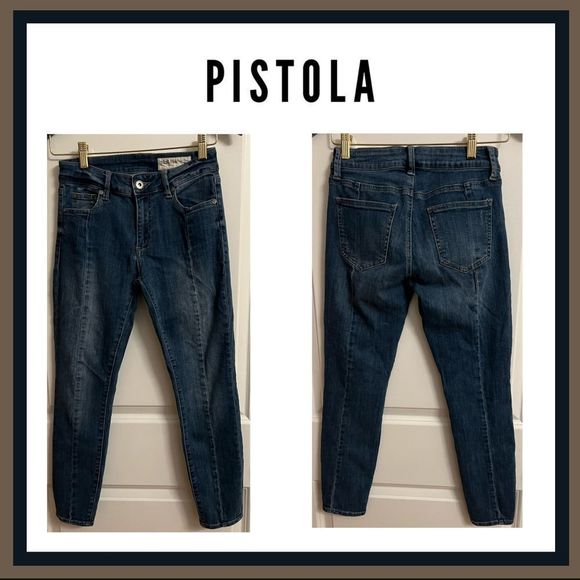 pistola | Jeans | Pistola Skinny Stretch Frontbackcenter Seam Jeans ...